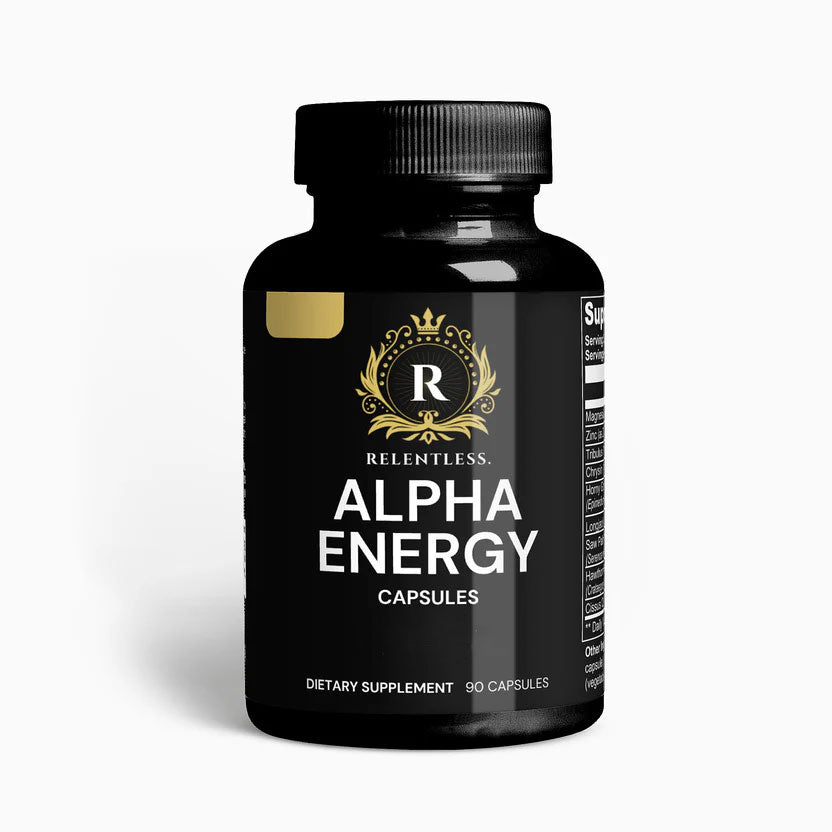 Alpha Energy Capsules | Relentless Men’s Skincare & Wellness ...